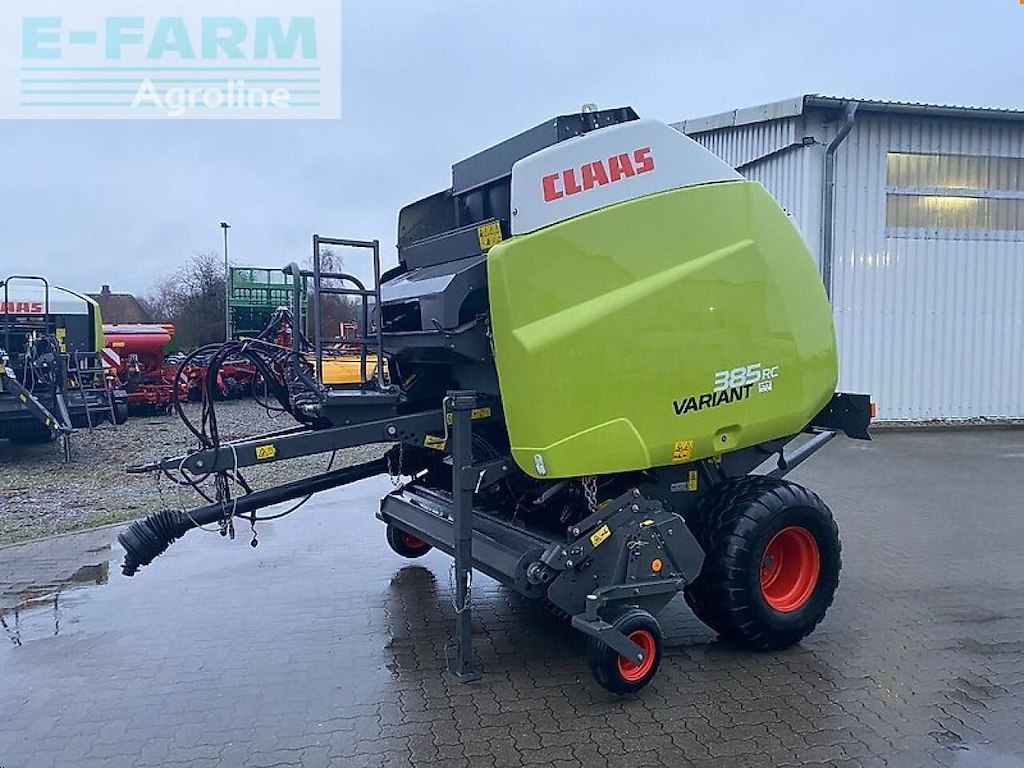 Claas variant 385 rc pro (inkl. 1 satz neuen endlosriemen) balirka za okrugle bale