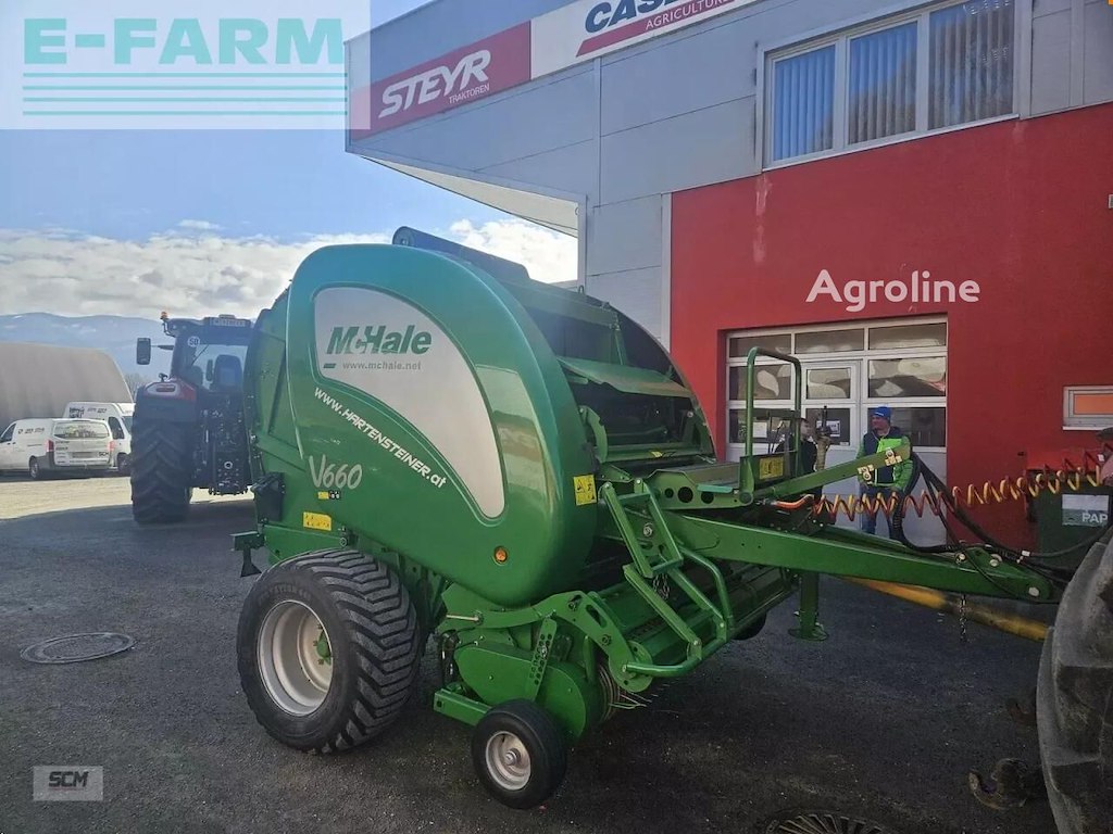 McHale v 660 balirka za okrugle bale