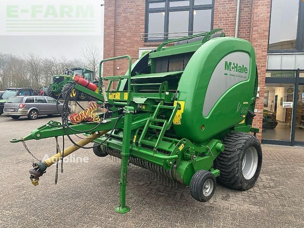 McHale V660P balirka za okrugle bale