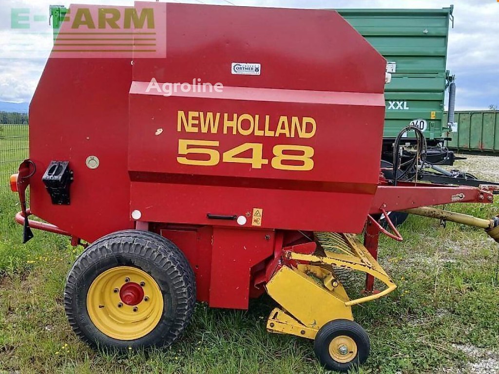 New Holland 548 cropcutter balirka za okrugle bale