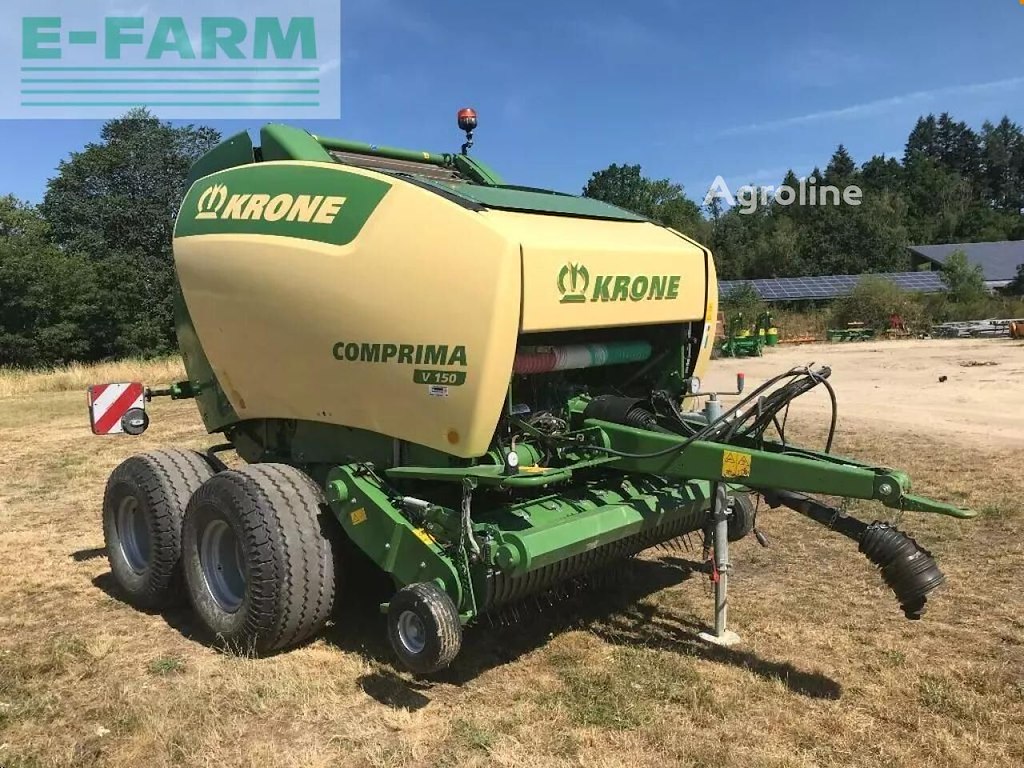 Krone comprima v150 balirka za okrugle bale