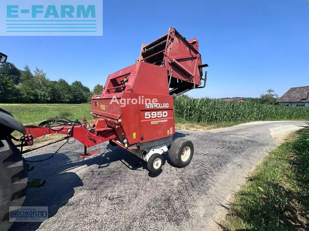 New Holland 5950 balirka za okrugle bale