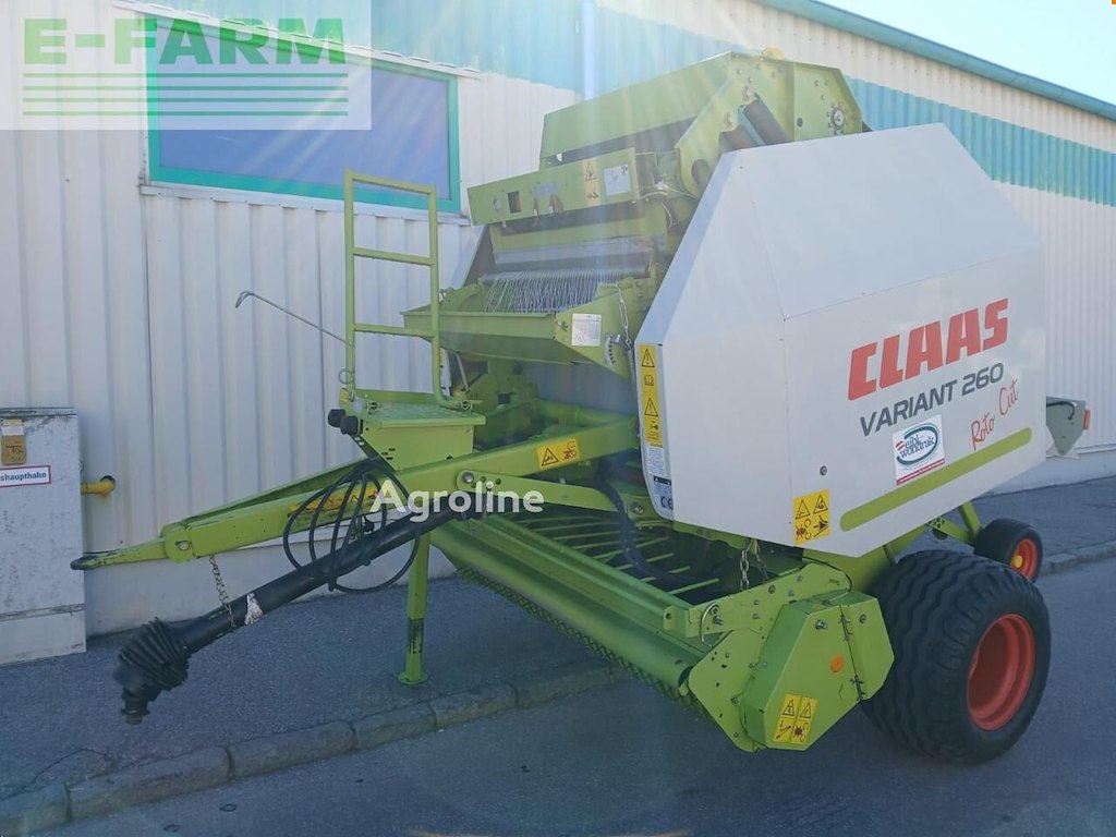 Claas Variant 260 Roto Cut balirka za okrugle bale