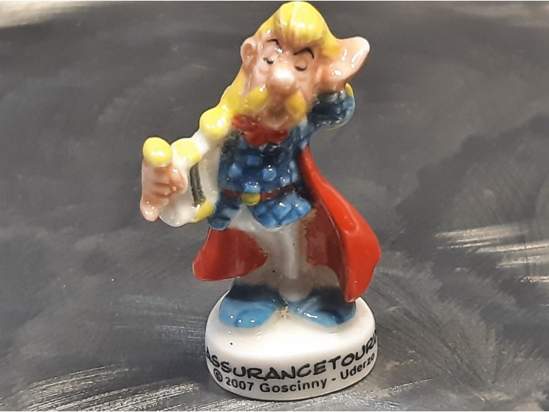 ORIGIN PORCELAN FIGURA TRUBADUR TAMBURIX ASTERIKS 2007
