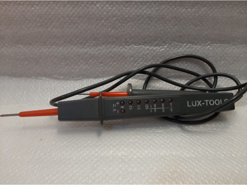 LUX-TOOLS DVOPOLNI LED ISPITIVAČ ALAT NAPONA 400V