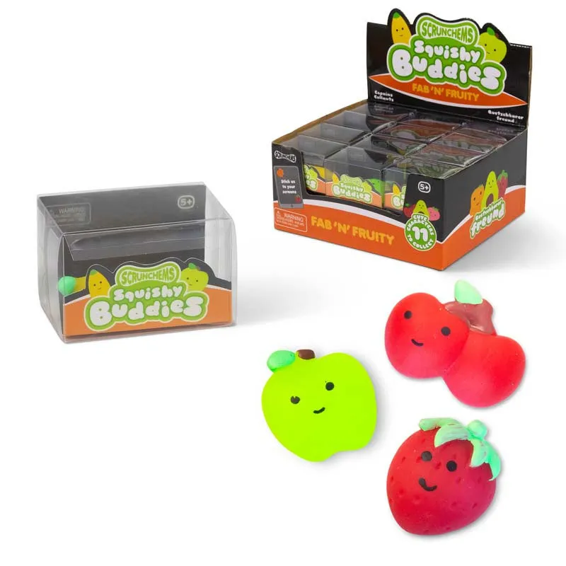 Antistres igračka SCRUNCHEMS - FAB N FRUITY (Više vrsta)