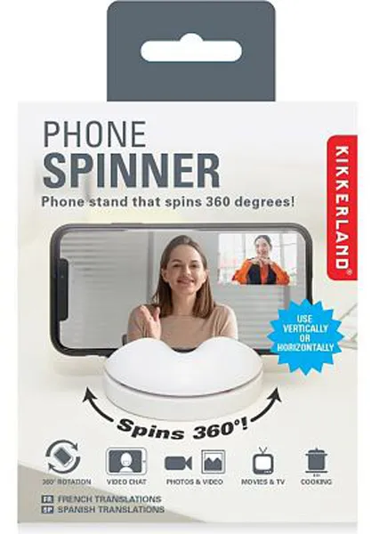 Držač telefona SELFIE SPINNER- BELI