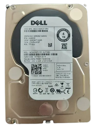 HDD 3.5 * 4TB MG03ACA400 DELL 7200rpm 64MB SATA3 rfb