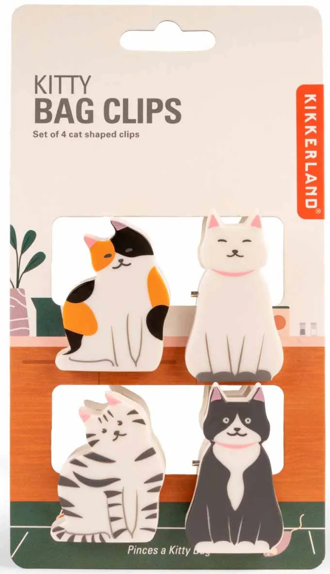 Štipaljke CAT BAG CLIPS S/4