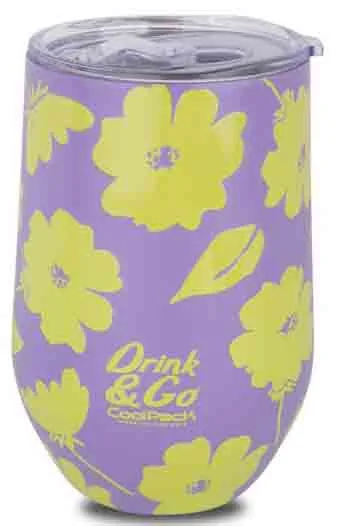 Putna šolja COOLPACK Miss FLORES LILA 500ml