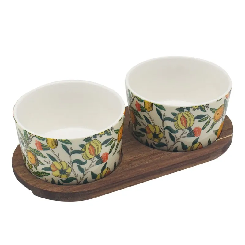 Dve činije za grickalice FRUITS - WILLIAM MORRIS