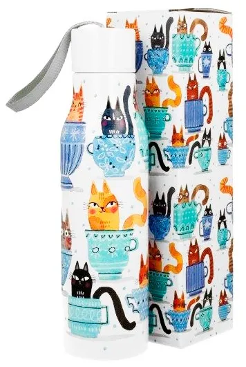 Termos od nerđajućeg čelika CAT'S WORLD - TEACUP CATS