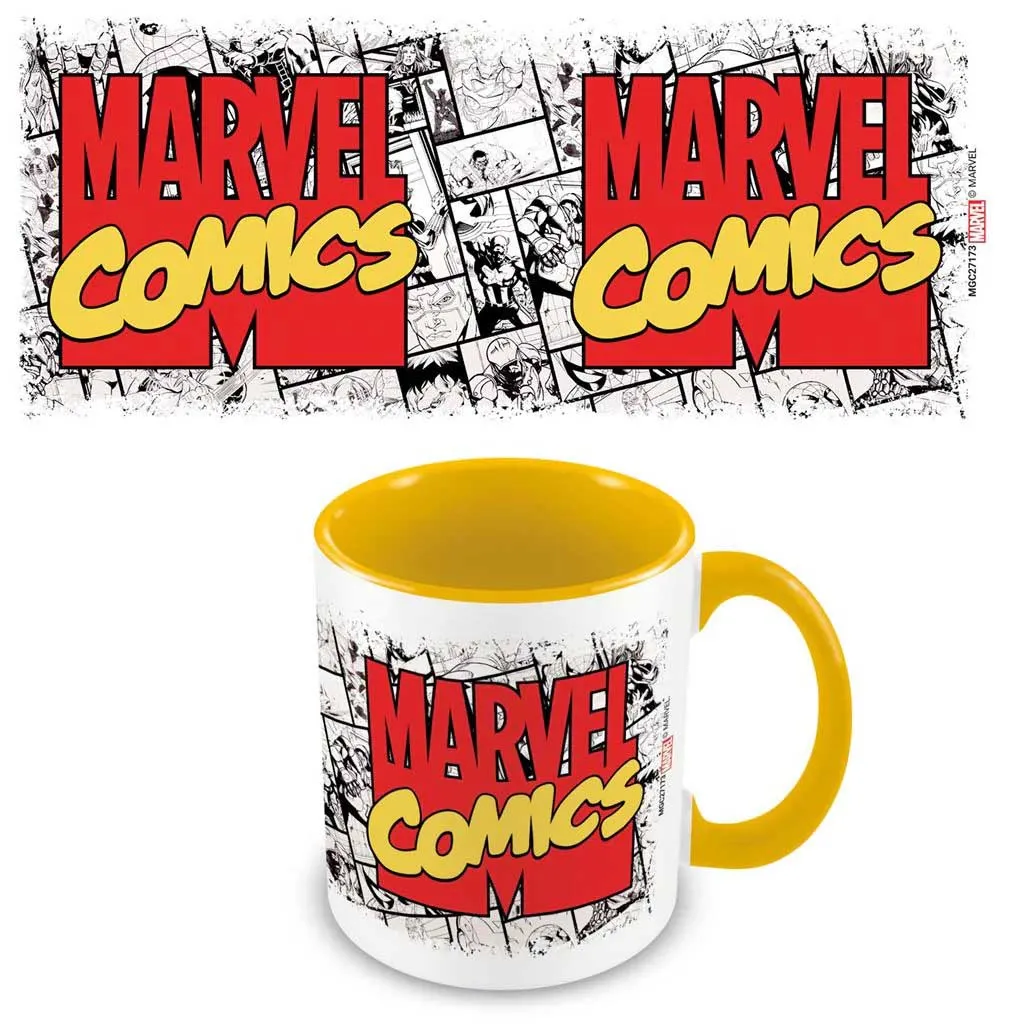 Šolja MARVEL COMICS Logo Yellow