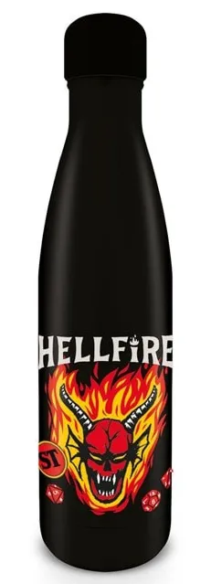 STRANGER THING metalna flašica za vodu HELLFIRE 540ml