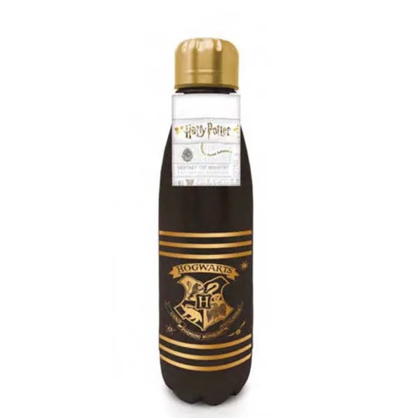 HARRY POTTER flaša za vodu BLACK AND GOLD