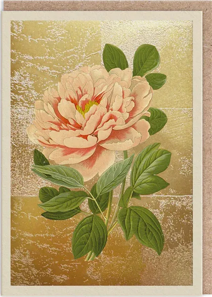 Čestitka TREE PEONY