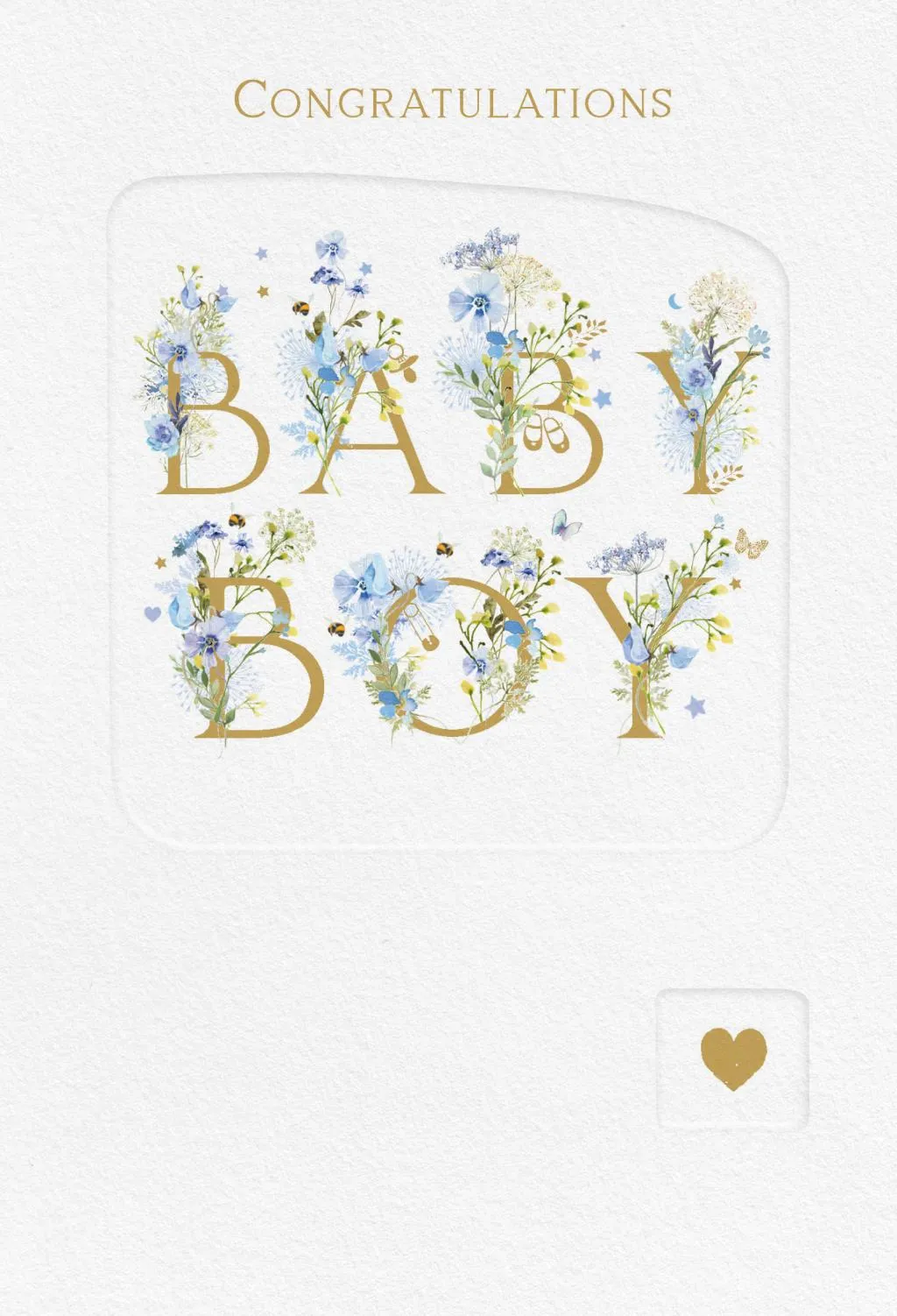 Čestitka za rođenje deteta BABY BOY