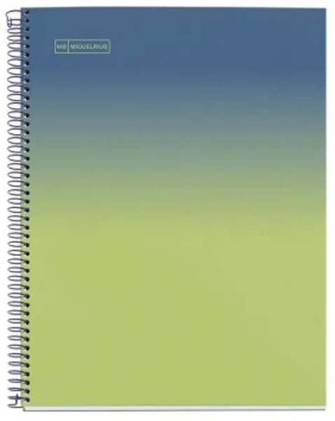 MIQUELRIUS notes A4 GRADIENT AZUL&LIMON