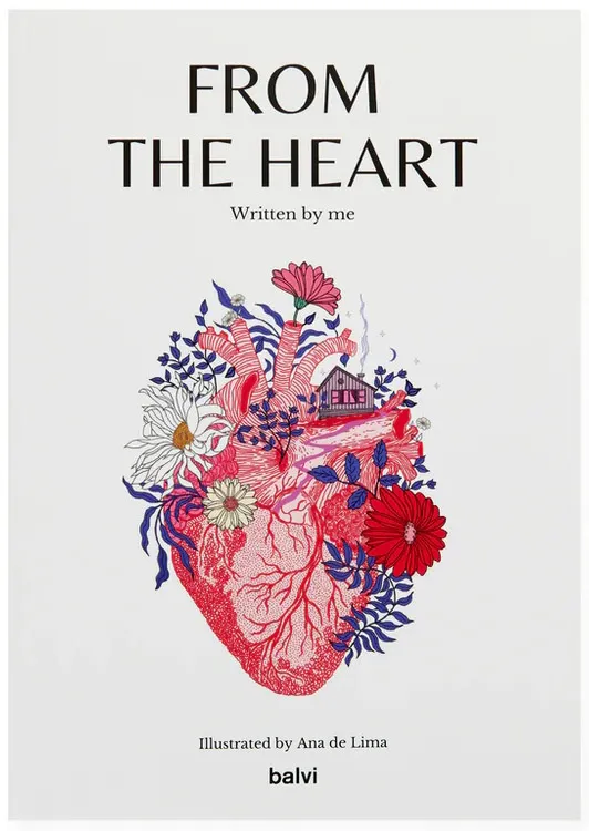 Notes A5 FROM THE HEART, 192 stranica na linije