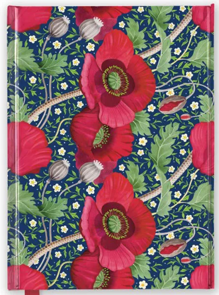 Notes BEX PARKIN: RED POPPIES 14x21cm