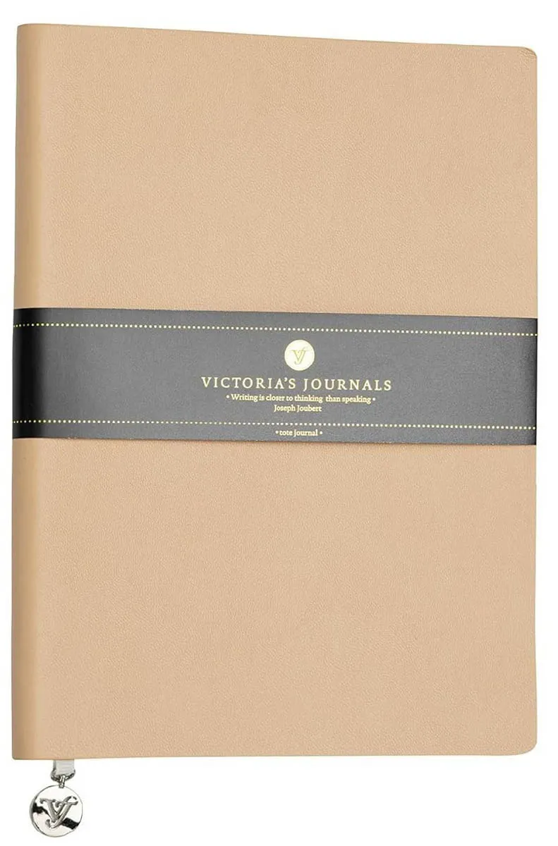 Notes fleksi A5 na linije COVER CLASSIC bež