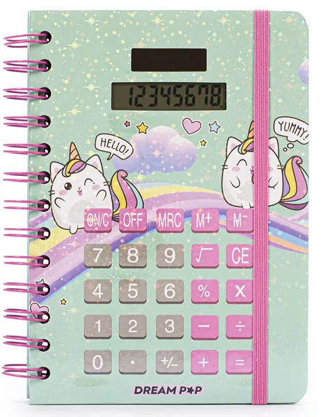 Spiralni notes sa digitronom,TP linije MINT