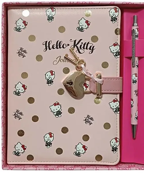 Notes sa ključićem i olovka HELLO KITTY