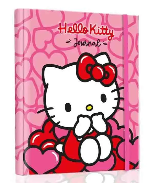 Notes HELLO KITTY - roze planer 16,5 x 23,5 cm
