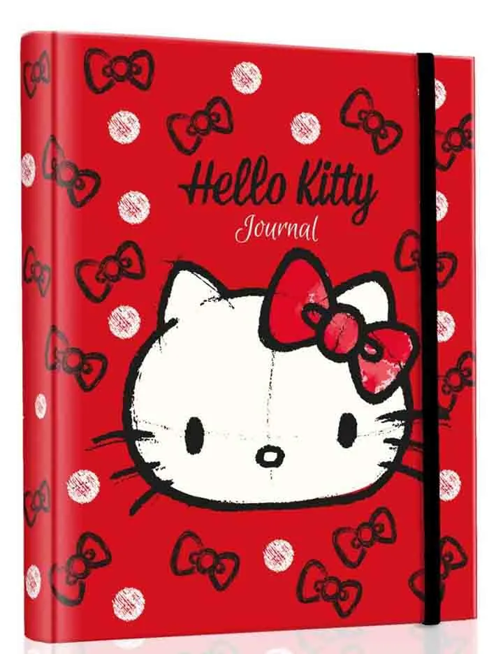 Notes HELLO KITTY - crveni planer 16,5 x 23,5 cm