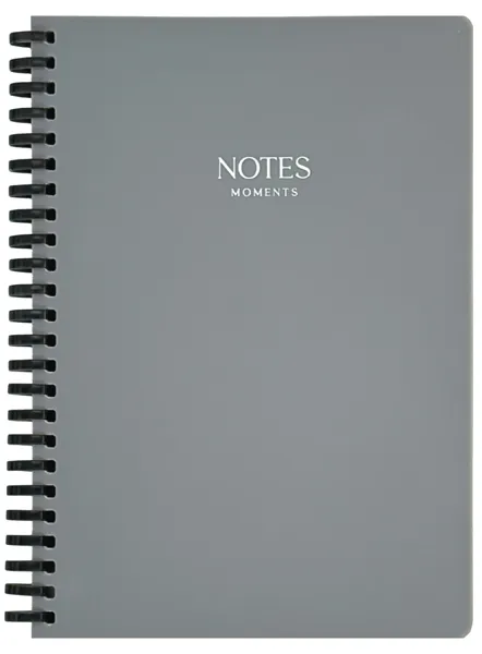 Notes na linije MOMENTS - SIVI 18X25cm
