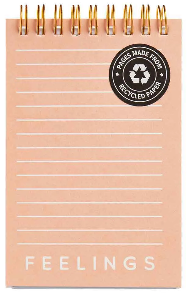 Notes sa spiralom NATURALLY PINK