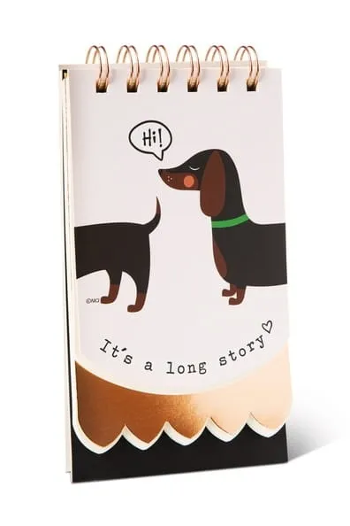 Notes sa spiralom DACHSHUND I belong to you