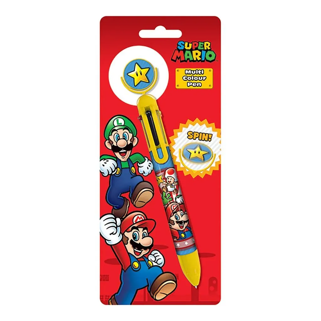 Hemijska olovka sa više boja SUPER MARIO Core Burst