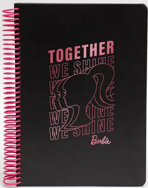 Notes sa spiralom, tačkice, TP BARBIE TOGETHER WE SHINE