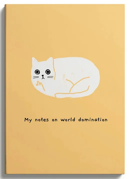 Notes A5 na linije WORLD DOMINATION