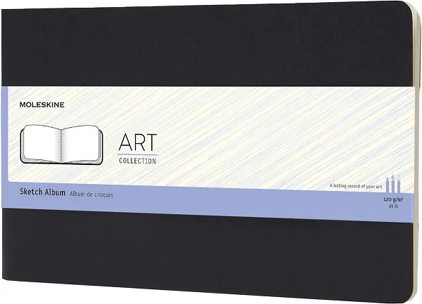 MOLESKINE sketch album CRNI