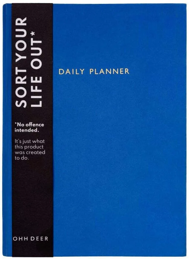 Planer A5 na linije DARK ULTRAMARINE