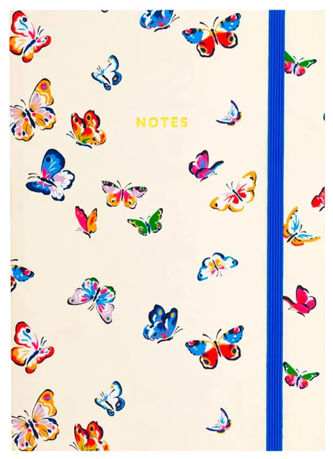 Notes A5 na linije AUTUMN BUTTERFLIES