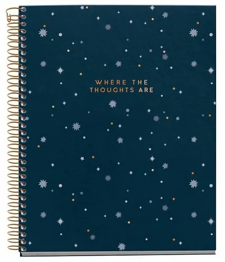 MIQUELRIUS notes A5 na linije MIDNIGHT