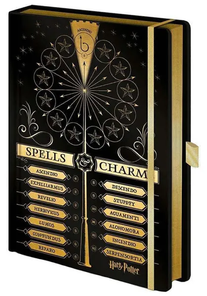 HARRY POTTER notes A5 SPELLS AND CHARMS
