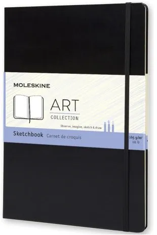 MOLESKINE ART sketchbook A4 CRNA