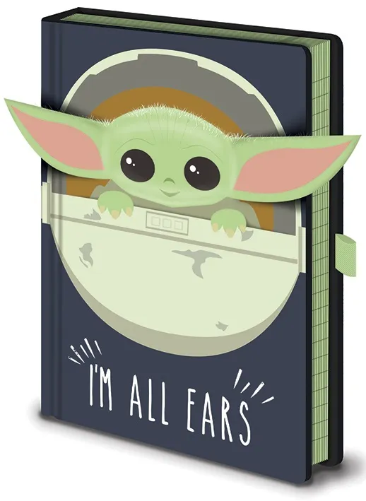 Notes premium A5 STAR WARS THE MANDALORIAN I'm All Ears Crib