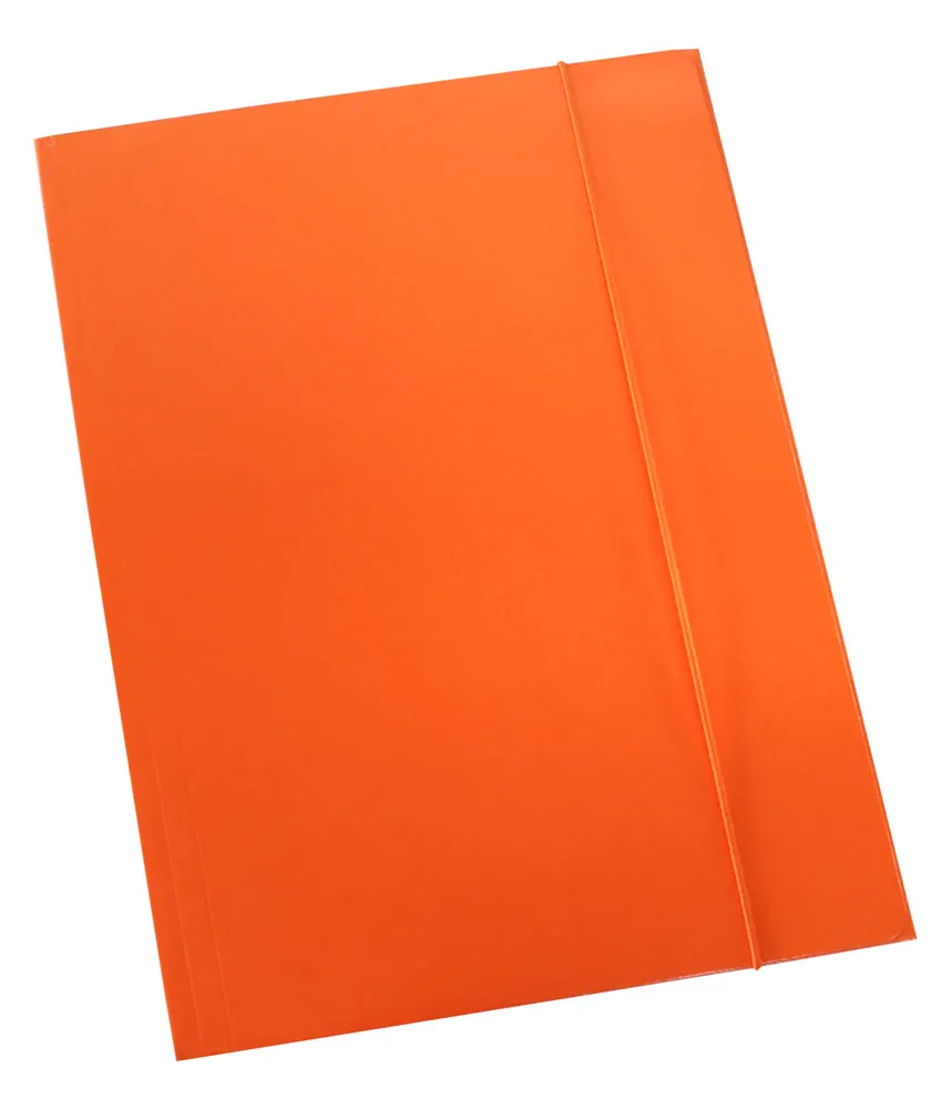 Fascikla OPTIMA A4 LASTIŠ ORANŽ 600G
