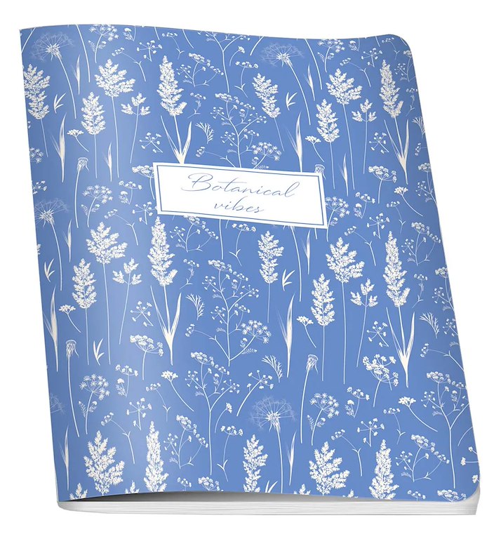Sveska A4 prazna BOTANICAL VIBES