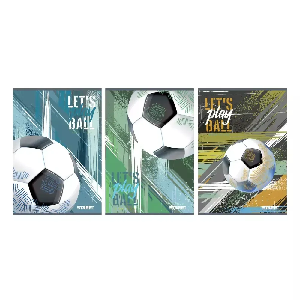 FOOTBALL SVESKA A4 KVADRAT