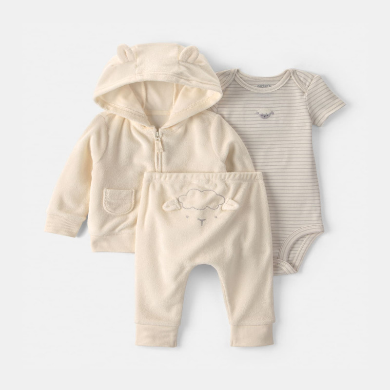 Carter"s komplet 3/1 (duks, bodi, d.deo), unisex