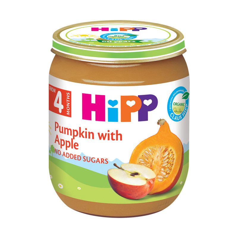 Hipp kašica bundeva i jabuka 125g