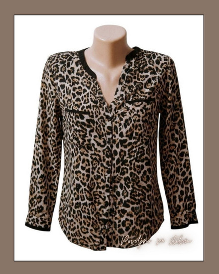 3.5. Ženska animal print bluza M
