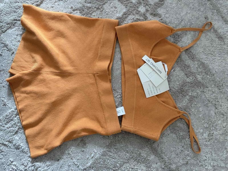 **NOVO**TOP +SORTS M VEL