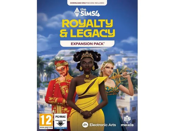 Igrica za PC The Sims 4 Royalty & Legacy (EP21) Code in a box